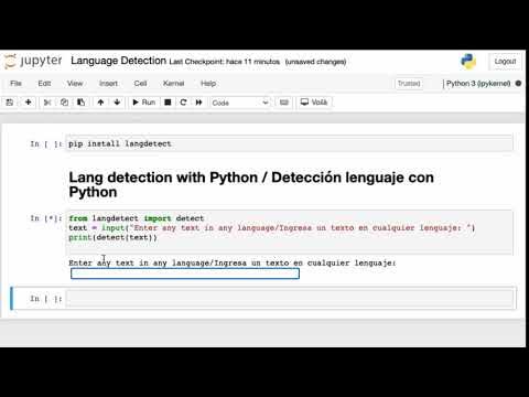 Python Language Detection / Detección de lenguaje con Python - YouTube