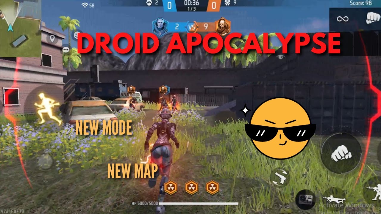 New Mode Droid Apocalypse | New Map | Gameplay | Free FIRE Max ...