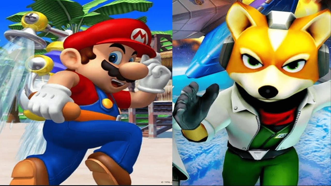 Super Mario Sunshine + Star Fox 64 - YouTube