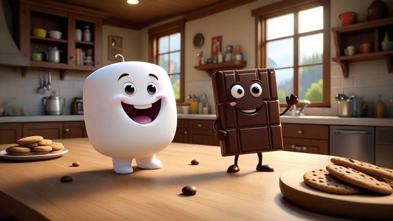 The Sneaky Marshmallow That Hid 🍡🕵️‍♂️ | Funny Kids Story & Adventure ...