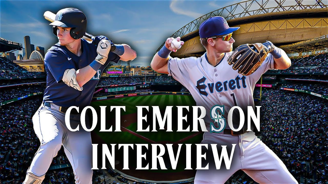 Colt Emerson Interview (Pre-Spring Training 2025)- His 1st full Pro ...