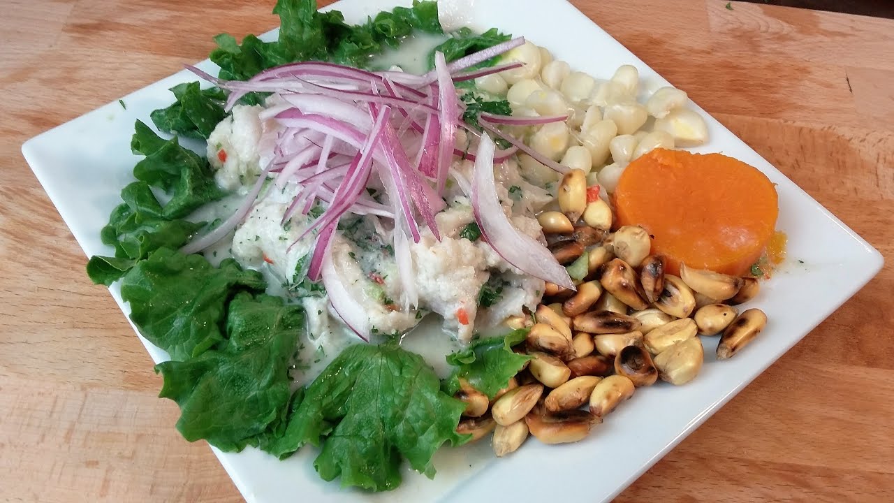 How to make Peruvian Ceviche/Ceviche de pescado Peruano - YouTube