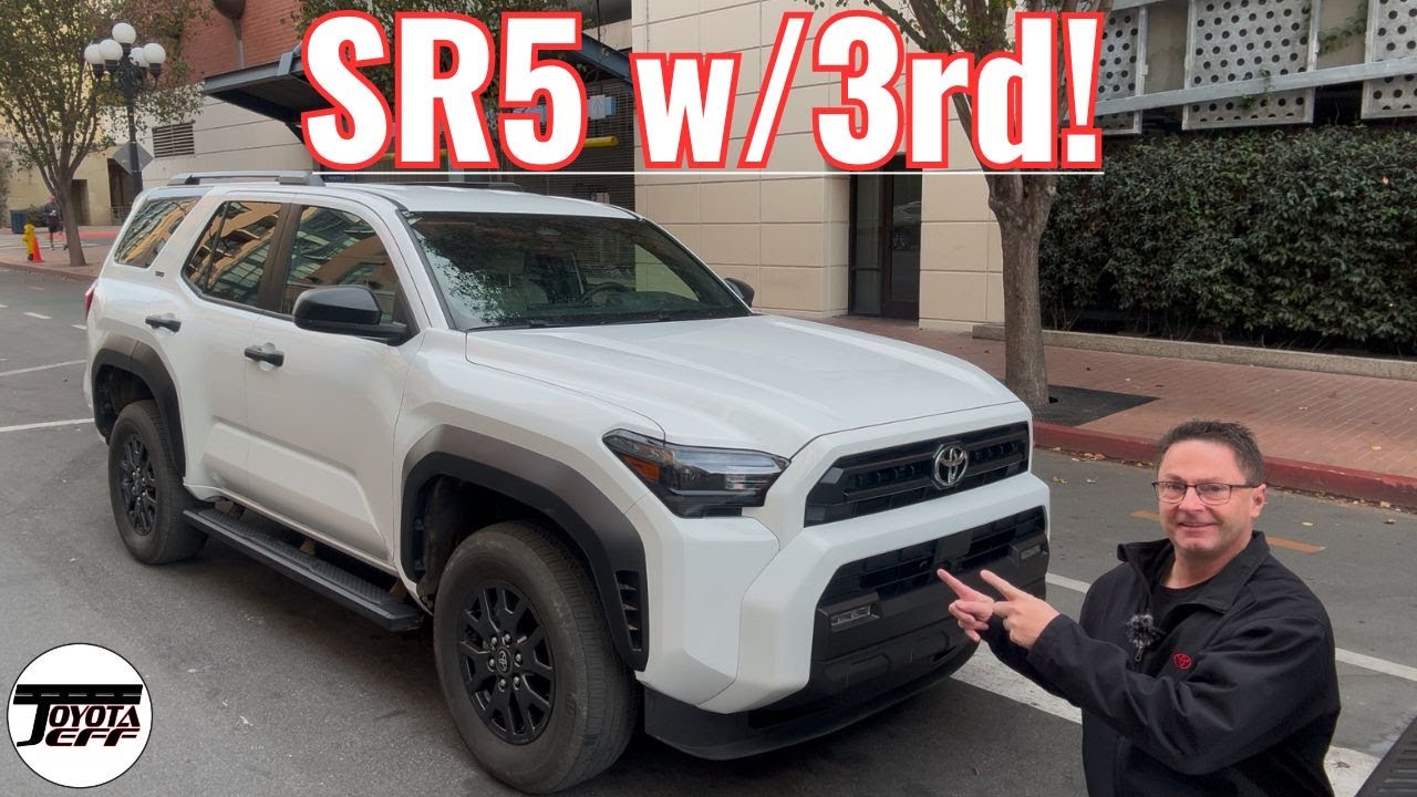 2025 4Runner SR5 Review & Drive: with 3rd Row Seats! - YouTube