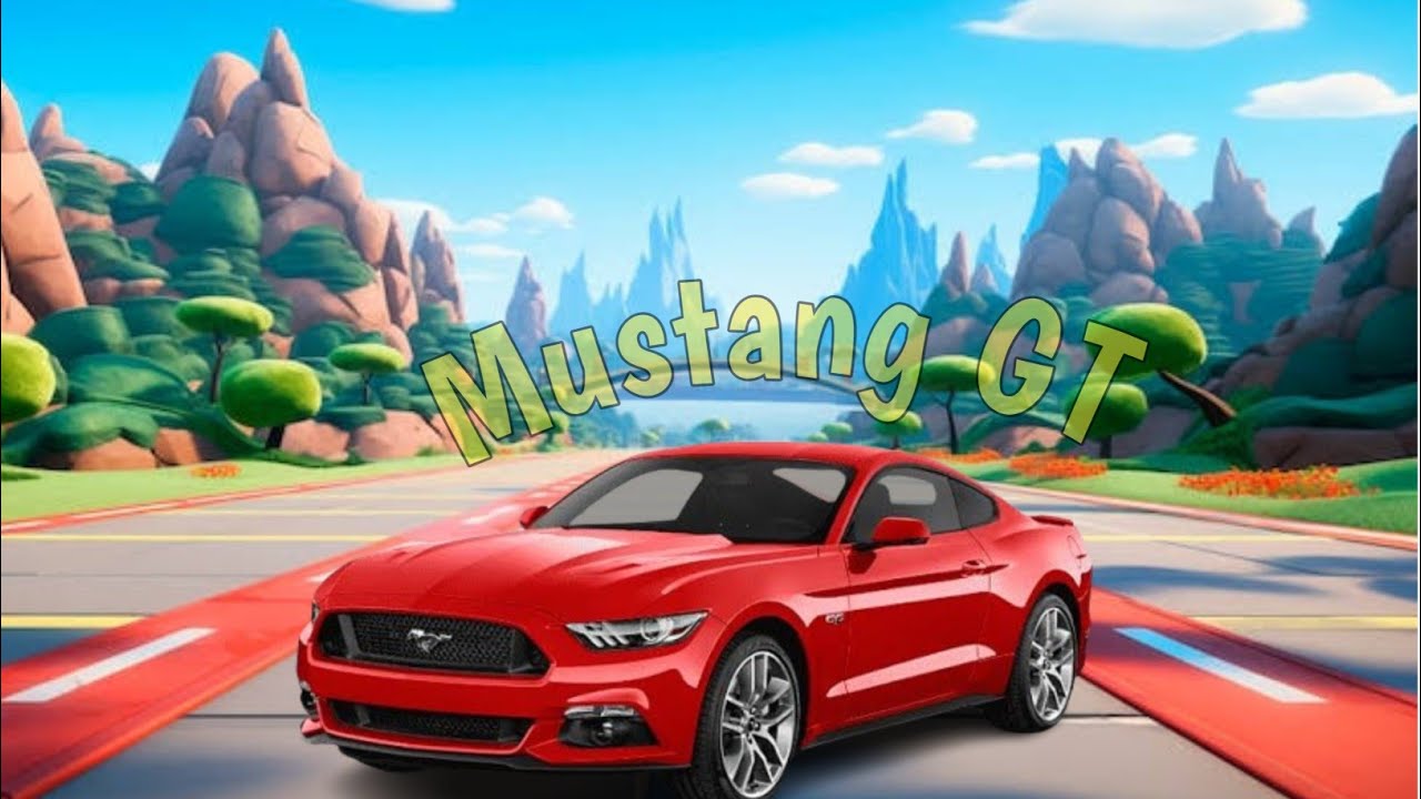 car racing game play - Mustang GT road racing game - YouTube