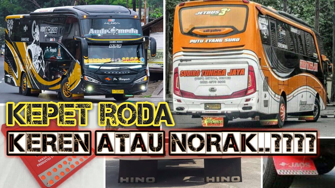 TREND KEPET RODA MASA KINI PADA ARMADA BUS - YouTube