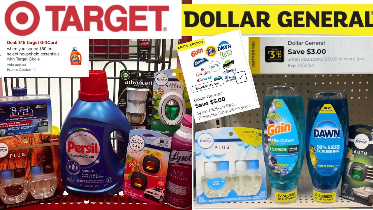 Dollar General Any Day Deal & Target 🎯 Spend $50 Get A $15 Gift Card 10 ...