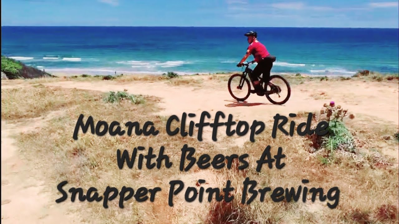 Moana Clifftop Ride With Beers At Snapper Point Brewing - Recorded On ...