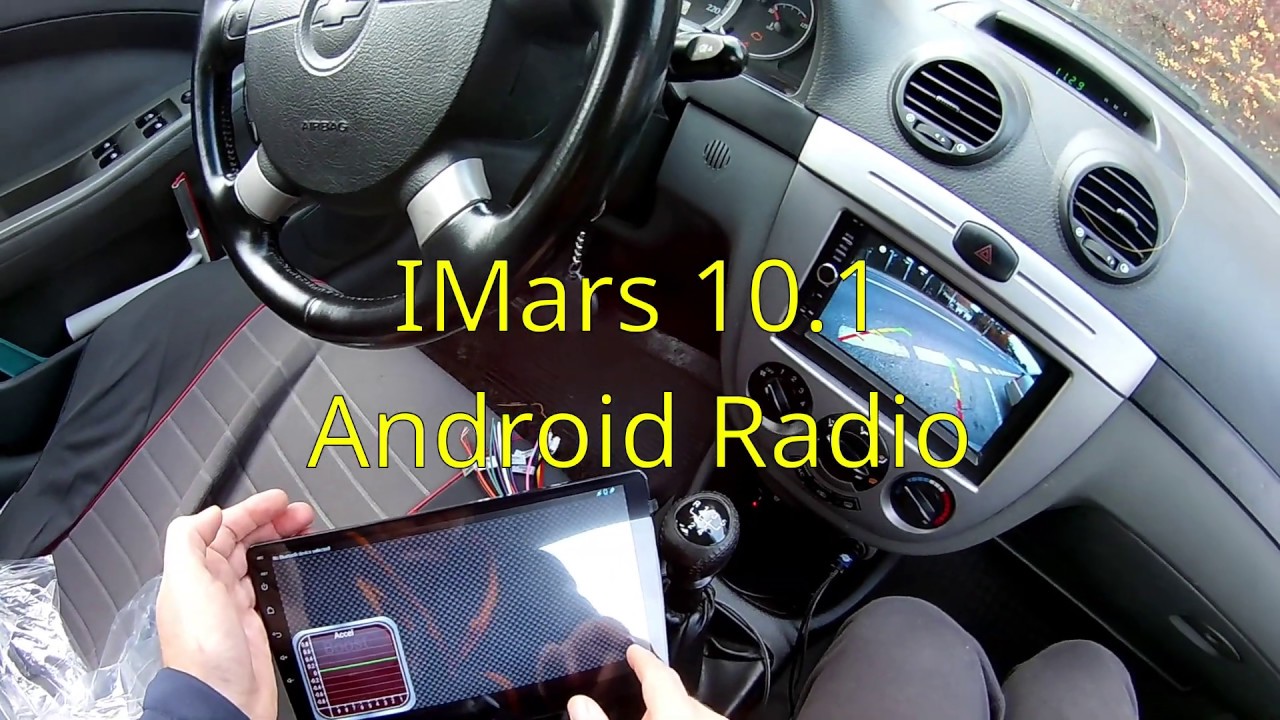 IMars 10.1 android radio - YouTube