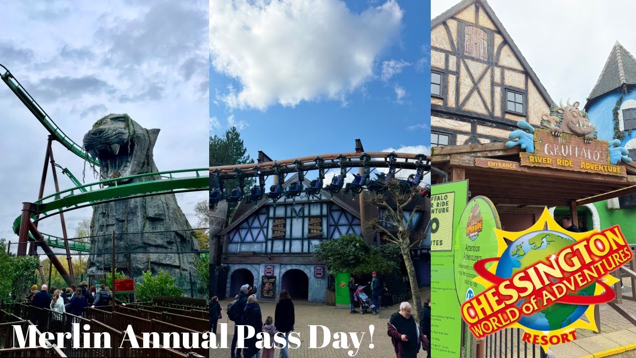 Chessington Merlin Annual Pass Day 2026 || Vampire is Back?!?!? - YouTube