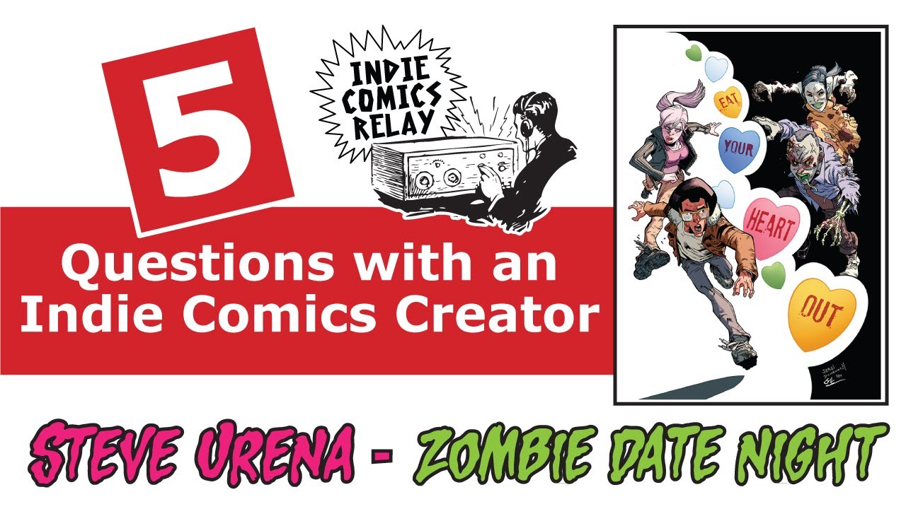 5 Questions with an Indie Comics Creator (Steve Urena) - YouTube