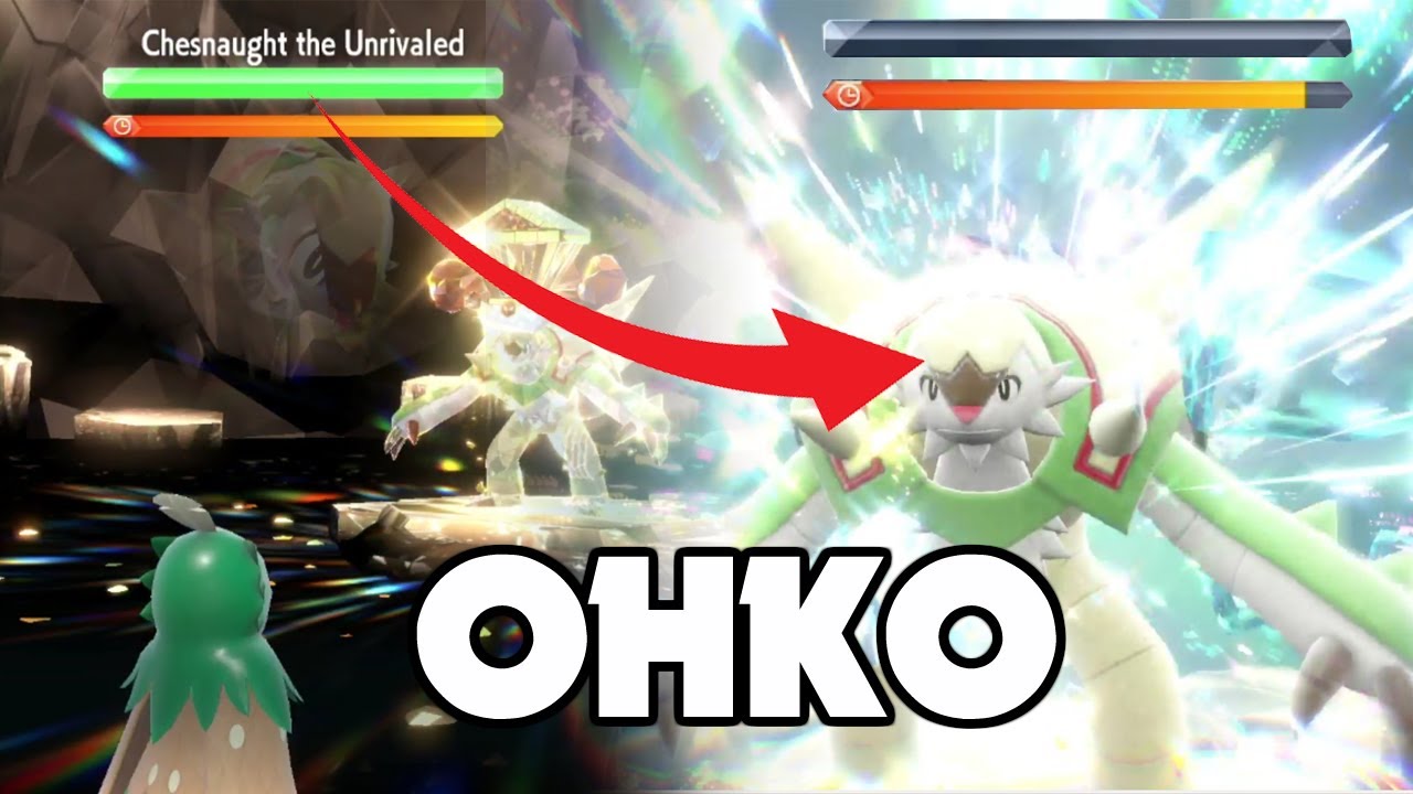 How to one shot Chesnaught on Pokemon Scarlet and Violet - YouTube