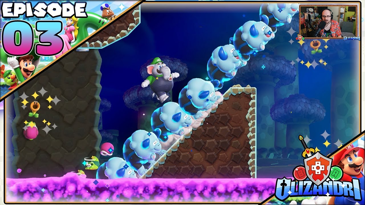 Super Mario Bros. Wonder - Pipe-Rock Plateau, Underground Stages ...