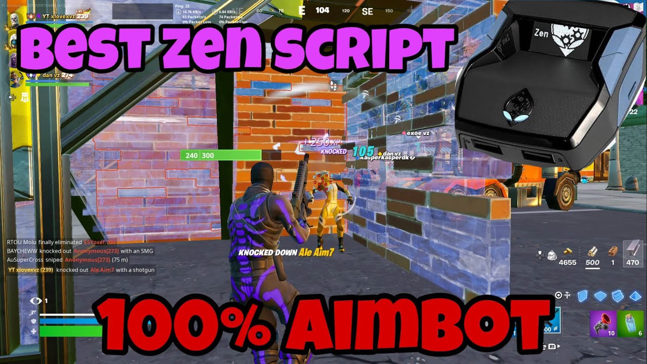 NEW BEST CRONUS ZEN SCRIPT FOR FORTNITE | Chapter 2 Remix - YouTube