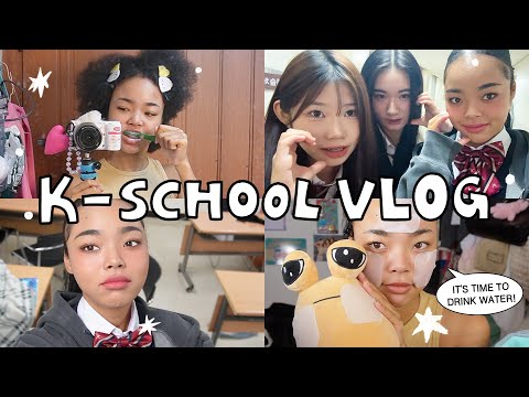grwm: SCHOOL MORNING ROUTINE🕔 KOREAN HIGH SCHOOL VLOG🏫