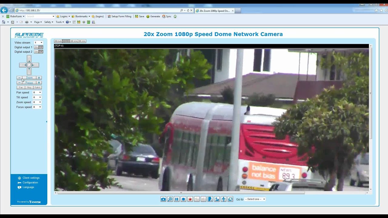 Vivotek Supreme SD8362E 2 Megapixel 1080P 20x Zoom WDR Network IP PTZ ...