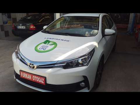 TOYOTA COROLLA 3 YIL VEYA 100.000 KM MOTOR GARANTİLİ LANDİRENZO EVO LPG-OTOGAZ MONTAJI.