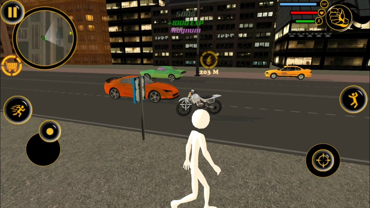 Real Stickman Crime 2 Amazing Fight (Naxeex Robots) Android Gameplay HD ...