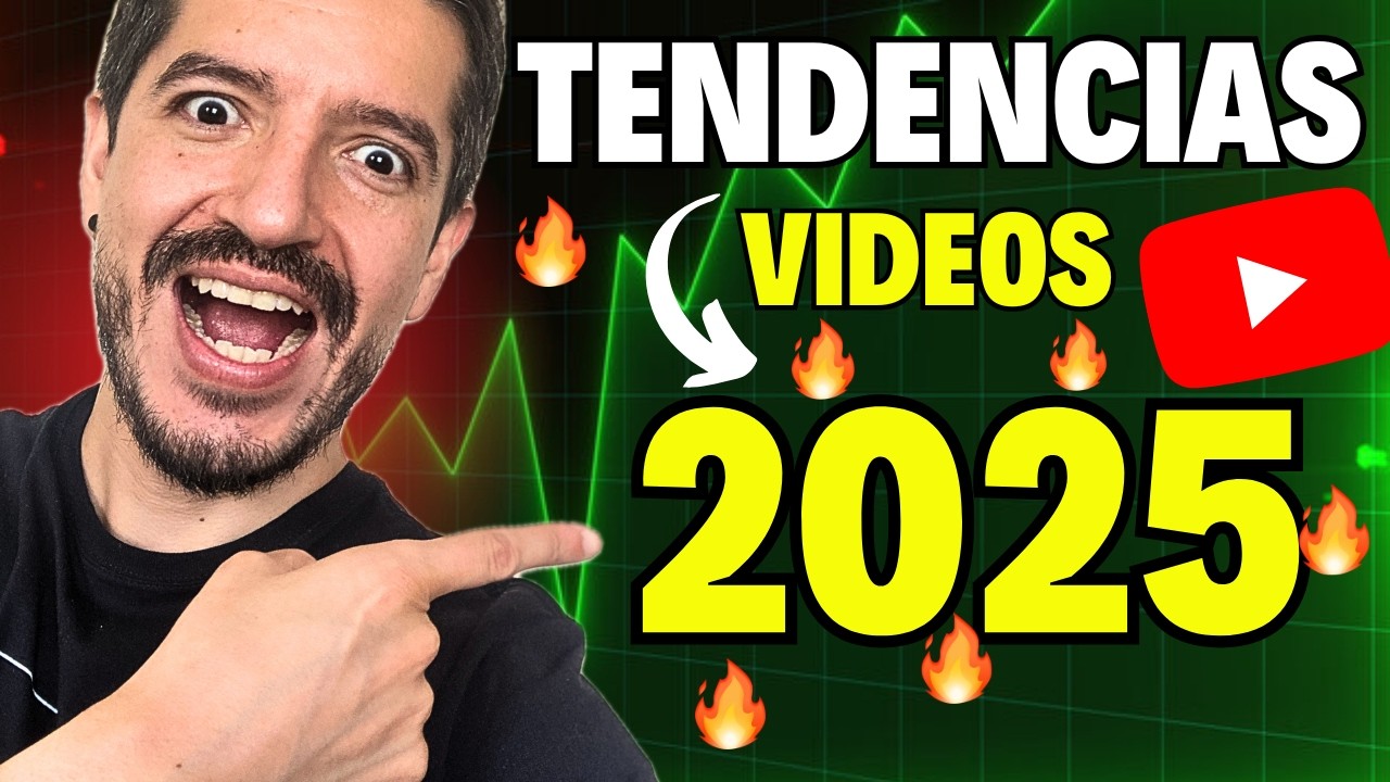 10 FORMATOS en TENDENCIA🔥 para tus VIDEOS de YOUTUBE en 2025 - YouTube