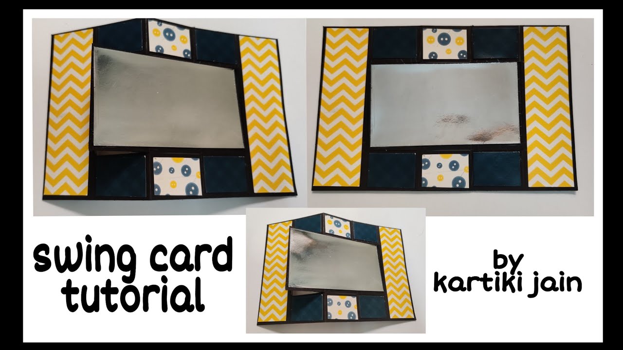 Swing card tutorial by kartiki jain - YouTube