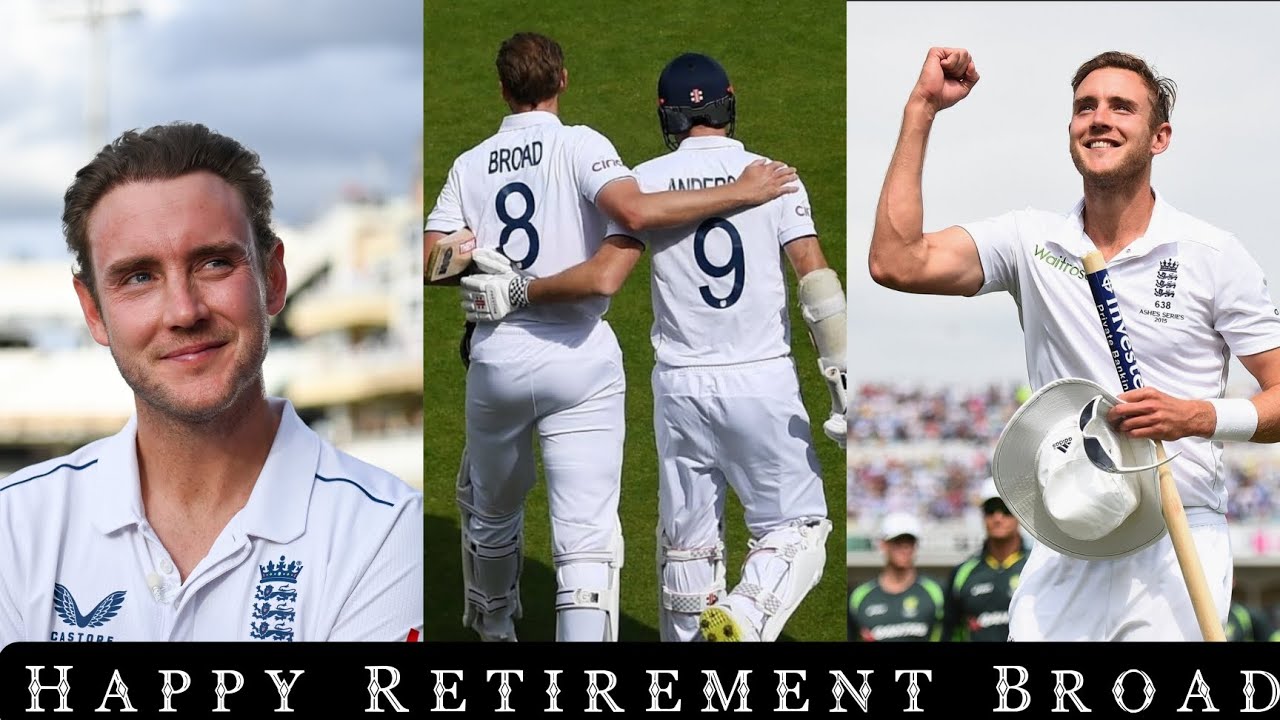 Stuart Broad Retirement Status | Happy Retirement Stuart Broad | Broad ...