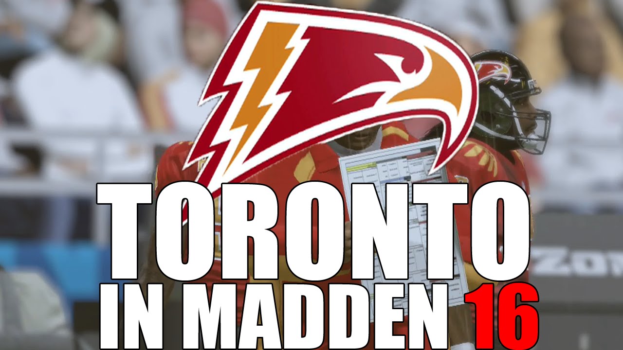 THE FIRST CANADIAN TEAM IN THE NFL!- WEEK 1- MADDEN 16 CONNECTED ...