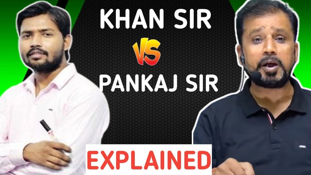Khan Sir vs physics by Pankaj sir full Drama Explained | MUST WATCH ...