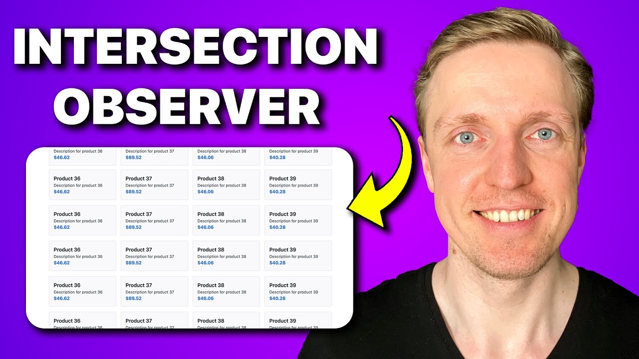 Intersection Observer: Why It Will Revolutionize Your Website Performance - YouTube