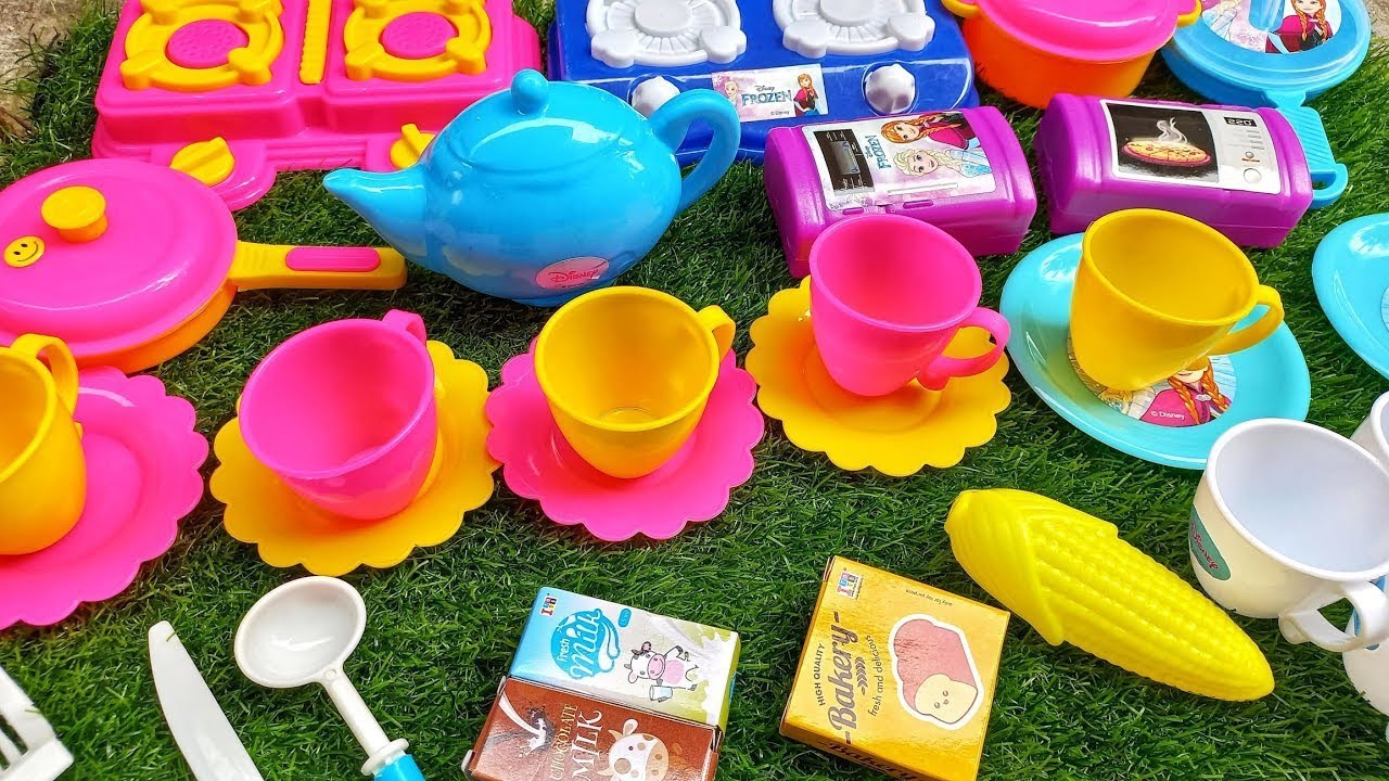 Diy Unboxing Amazing New Mini Plastic Kitchen Set/New Miniature Plastic ...