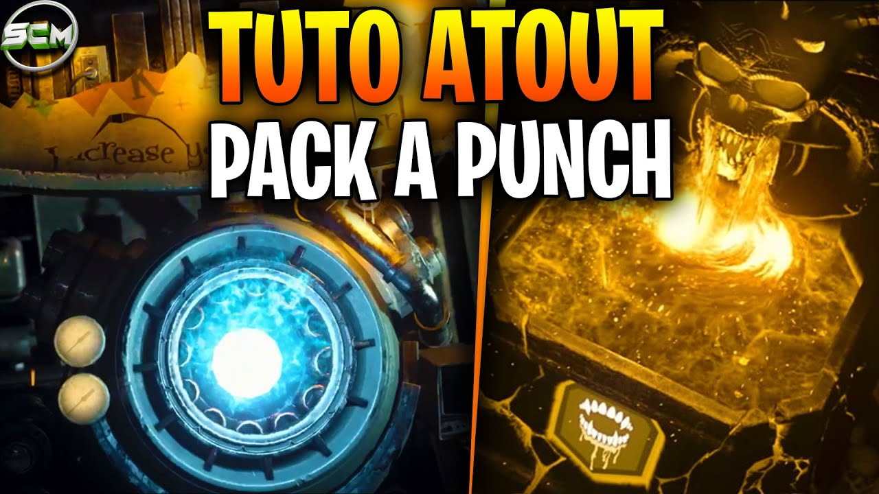 TUTO PACK A PUNCH ET ATOUT DER ANFANG ZOMBIE VANGUARD, EMPLACEMENT DES ...