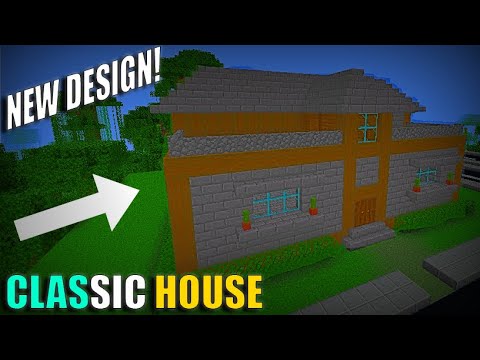 Minecraft Classic House | How To Make Minecraft House For Beginners # ...