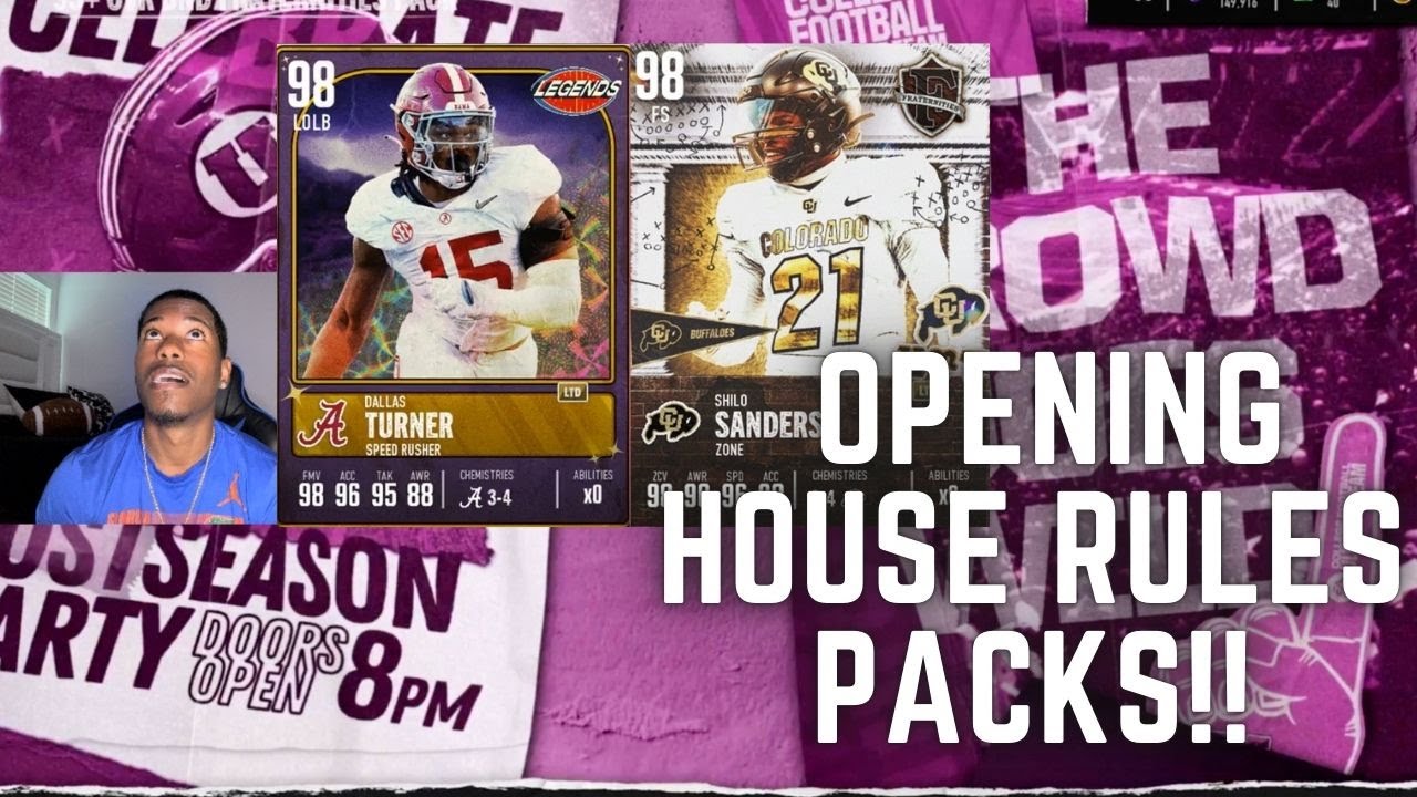 Pack Opening For LTD'S: Cfb 25 Ultimate Team - YouTube