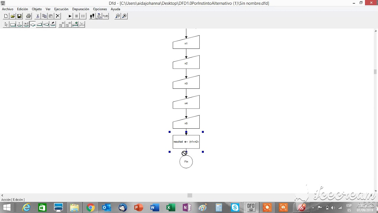 ejercicio DFD - YouTube