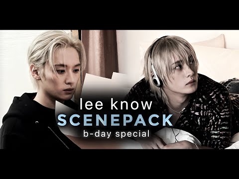 「4k」 lee know cute editing clips | scenepack (b-day special)