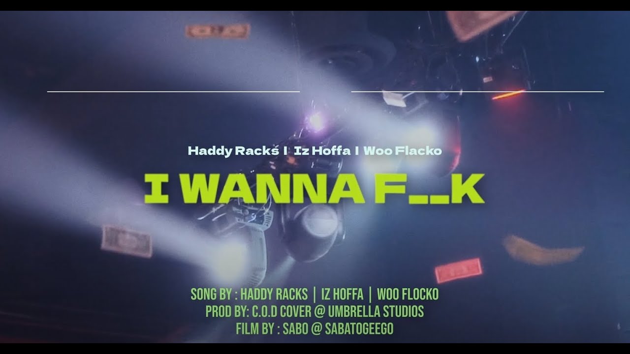 HADDY RACKS & IZ HOFFA - I WANNA (Visualizer ) - YouTube
