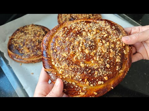 🔴YILLARCA BOŞUNA UĞRAŞMIŞIZ‼️ OKLAVA VE MERDANE KULLANMADAN❌ TEK TEK AÇMADAN TAHİNLİ ÇÖREK TARİFİ ✅