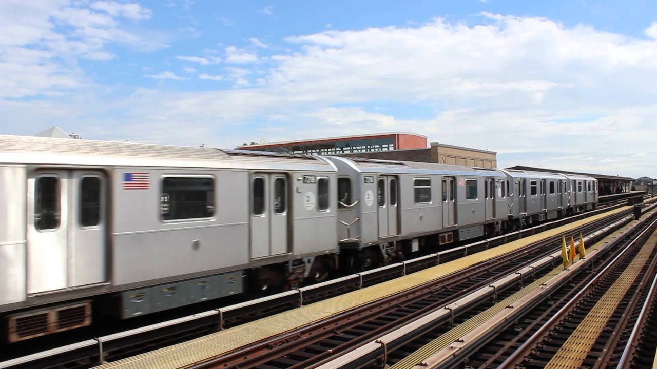 MTA NYC Subway : R188 (Converted R142A) (7) Test Train Departing 90th ...