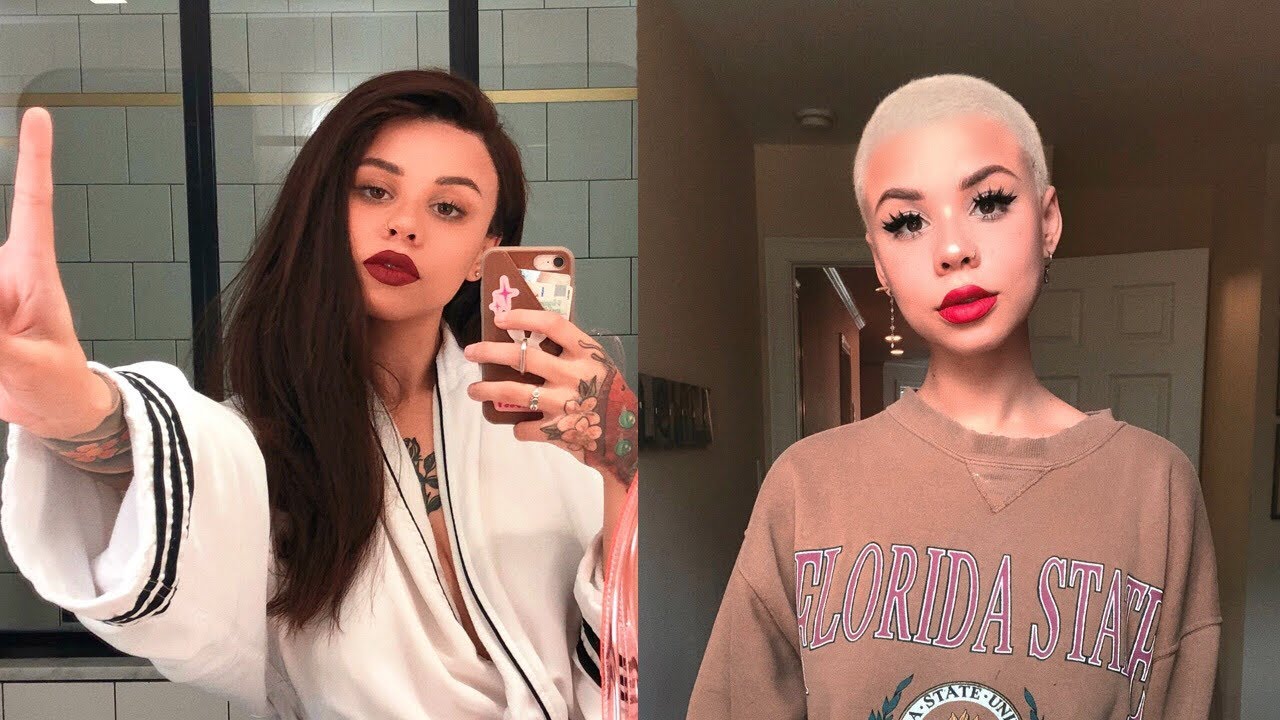 SHAVED HEAD PROS AND CONS & LENGTH CHECK || q&a - YouTube