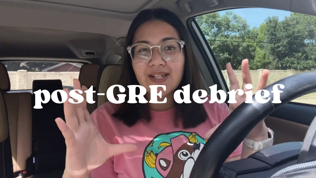 my GRE experience - YouTube