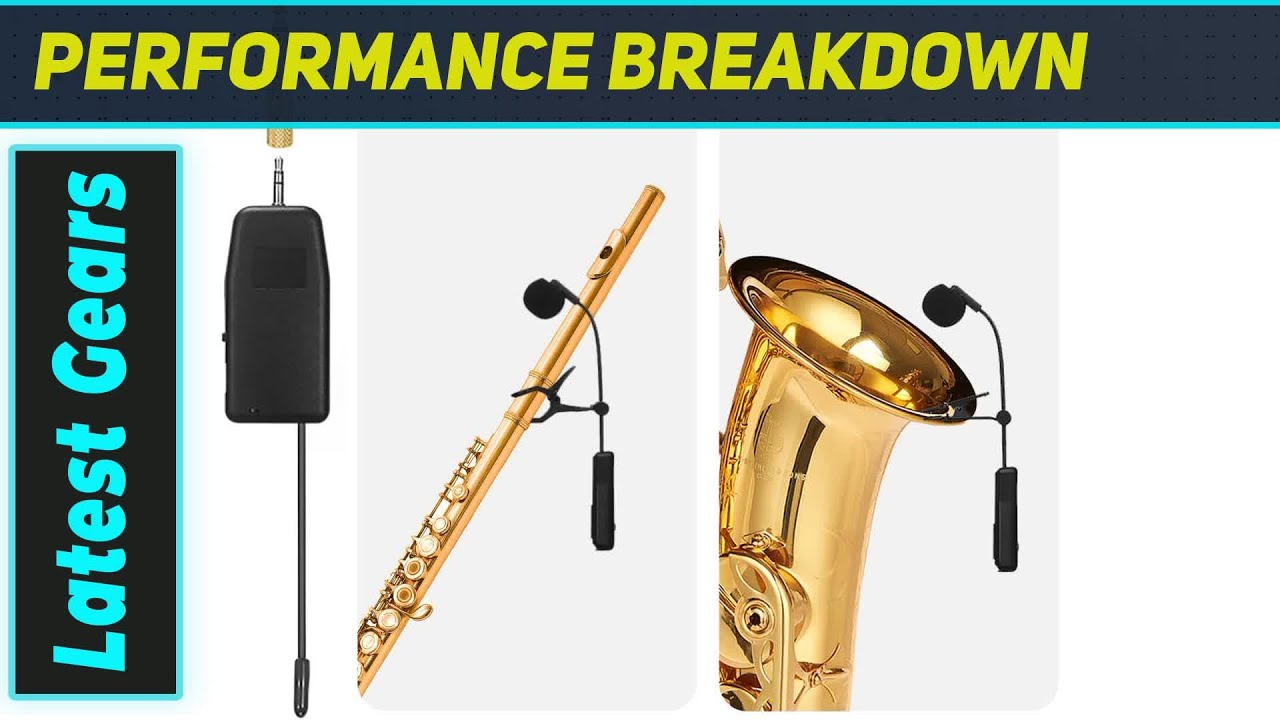 2.4G Wireless Instruments Microphone: The Ultimate Pro Saxophone ...