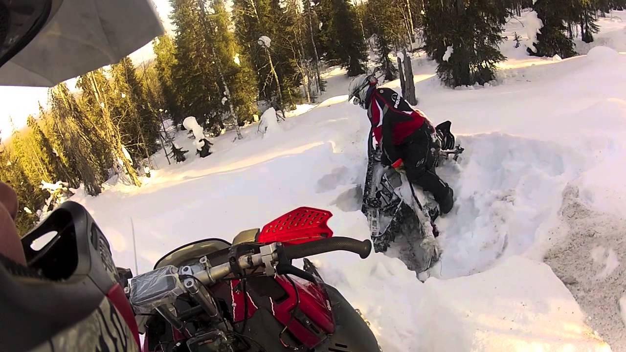 Polaris iq rr 700 146" test day - YouTube