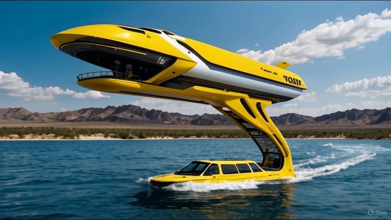 REVOLUTIONARY FUTURISTIC WATERCRAFT YOU CAN RIDE NOW - YouTube
