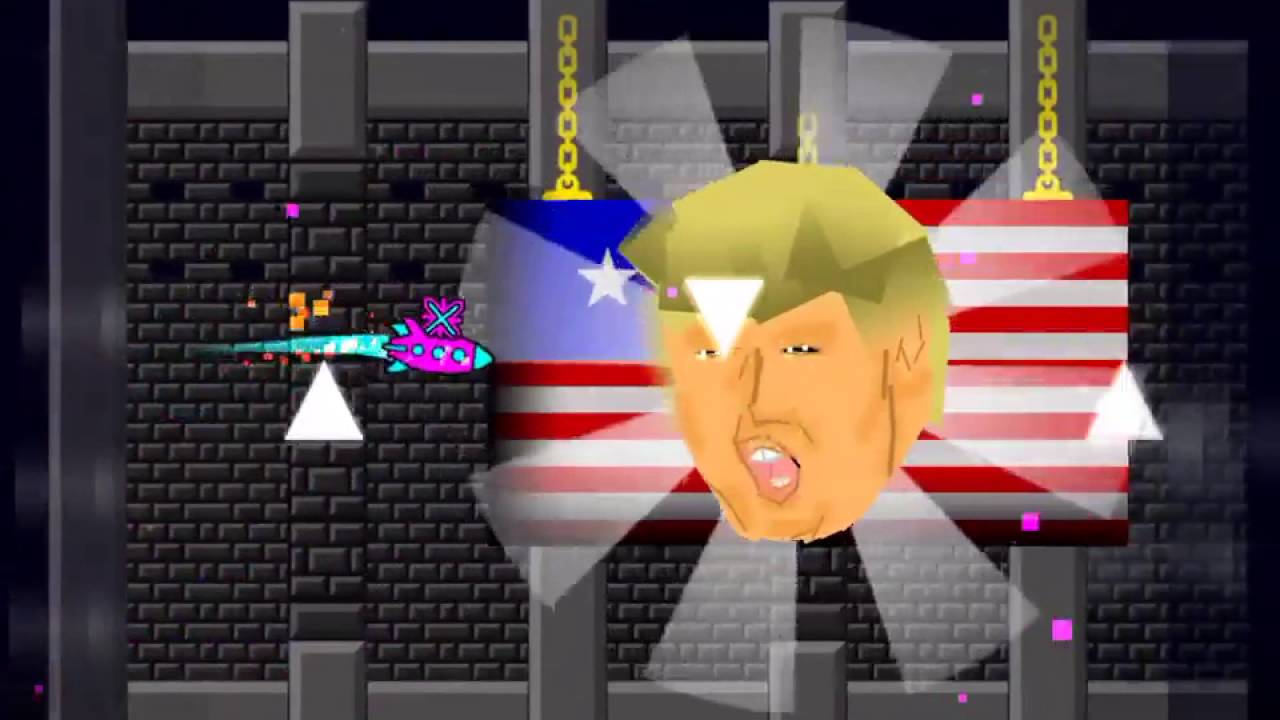 Trump boss fight | geometry dash [2.0] - YouTube