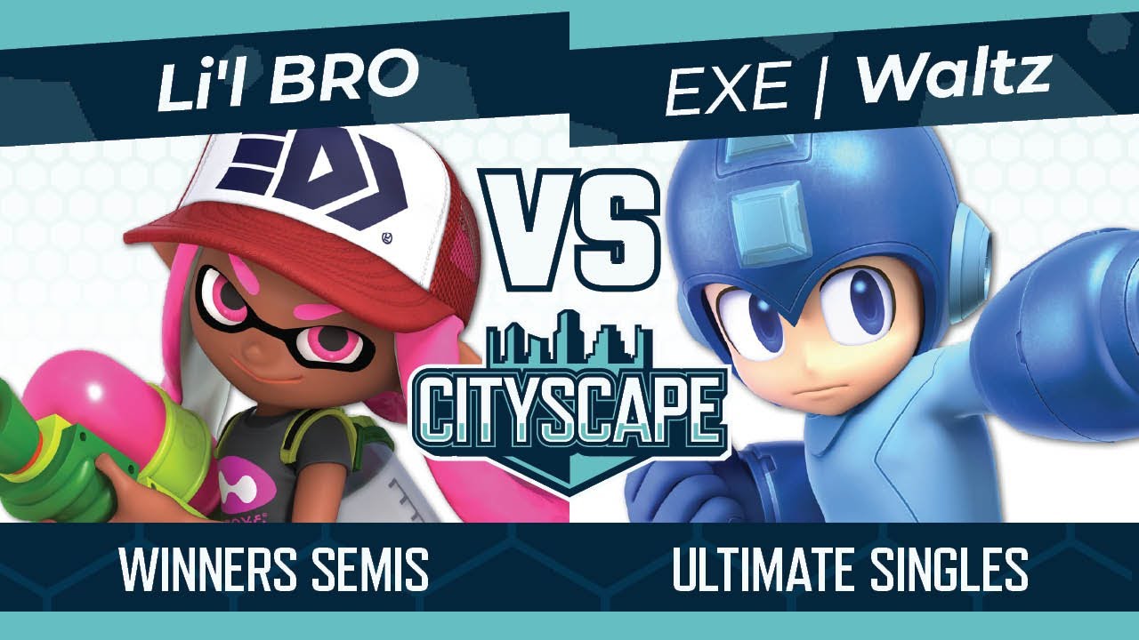 Cityscape 159: Li'l BRO (Inkling) vs EXE | Waltz (Mega Man) Winners ...