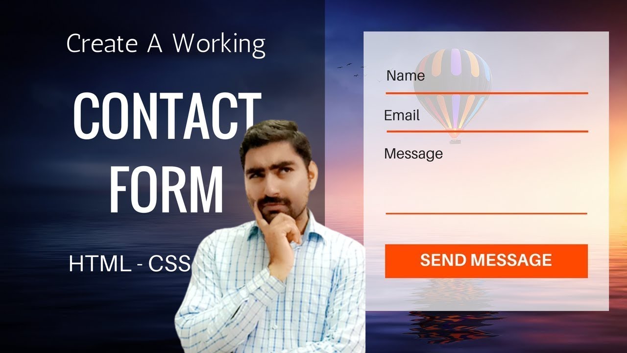 form html css javascript code | html css form attributes | html form ...