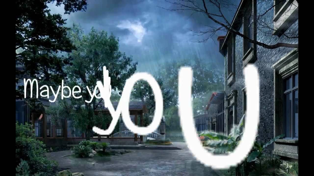 Enrique Iglesias - maybe lyrics - YouTube