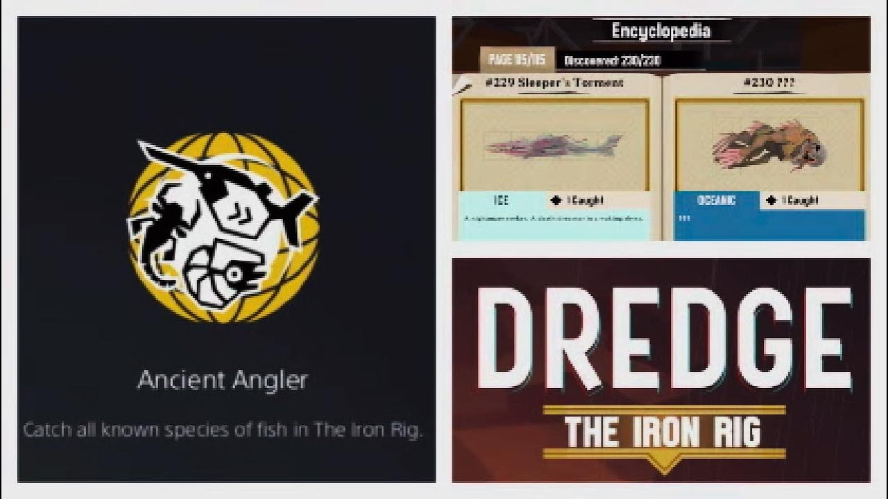 DREDGE: The IRON RIG : Encyclopedia ALL Fish & Aberrations. Ancient ...