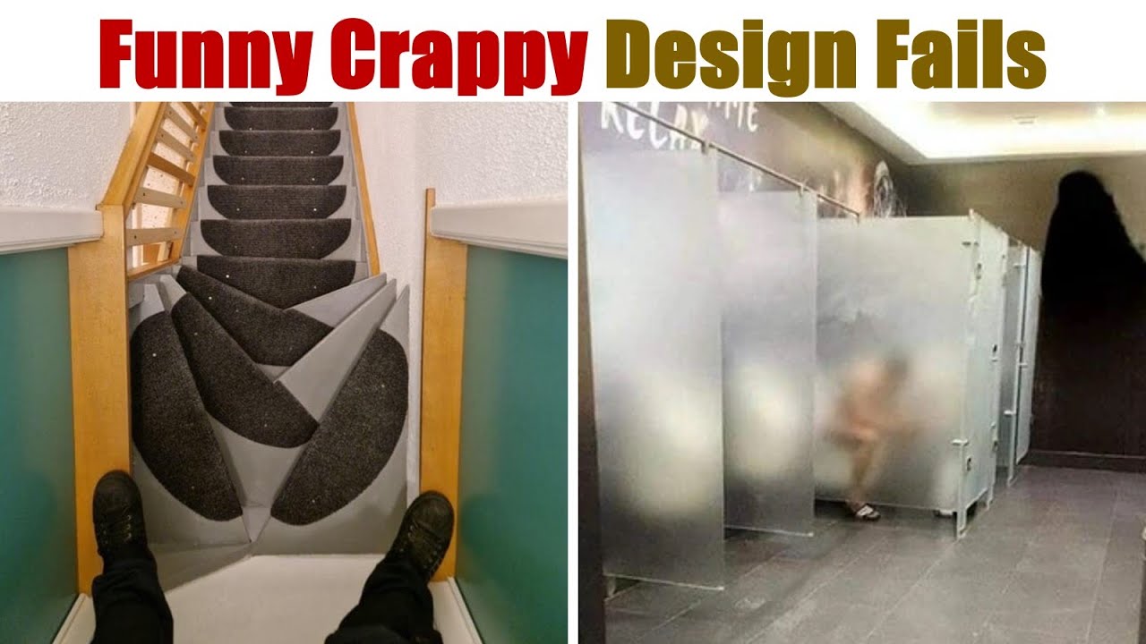 Funny Crappy Design Fails That Would Drive Germans Crazy - YouTube