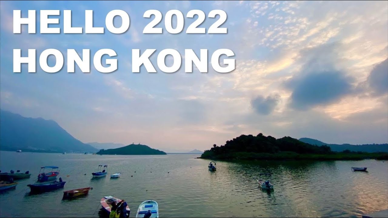 [4K] Welcome 2022 at Hong Kong Tranquil bay l 홍콩 고요한 베이에서 새해를 환영하다 - 안녕 ...
