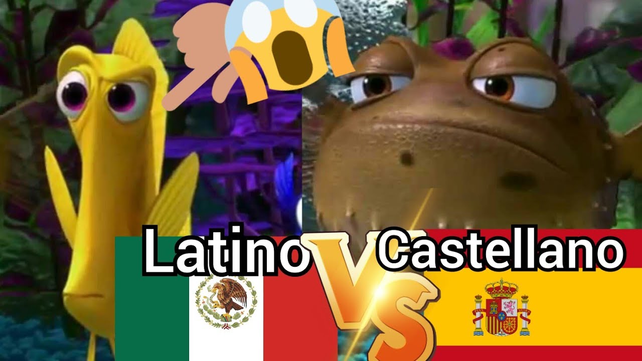 Buscando A Nemo: Doblaje Latino VS Doblaje Castellano | Round 4 | - YouTube