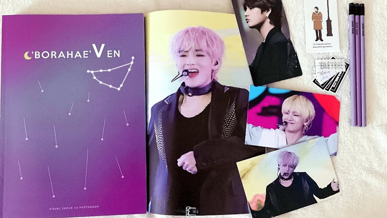 "BORAHAE'Ven" VISUAL SHOCK 1ST PHOTOBOOK - [BTS UNBOX] - YouTube
